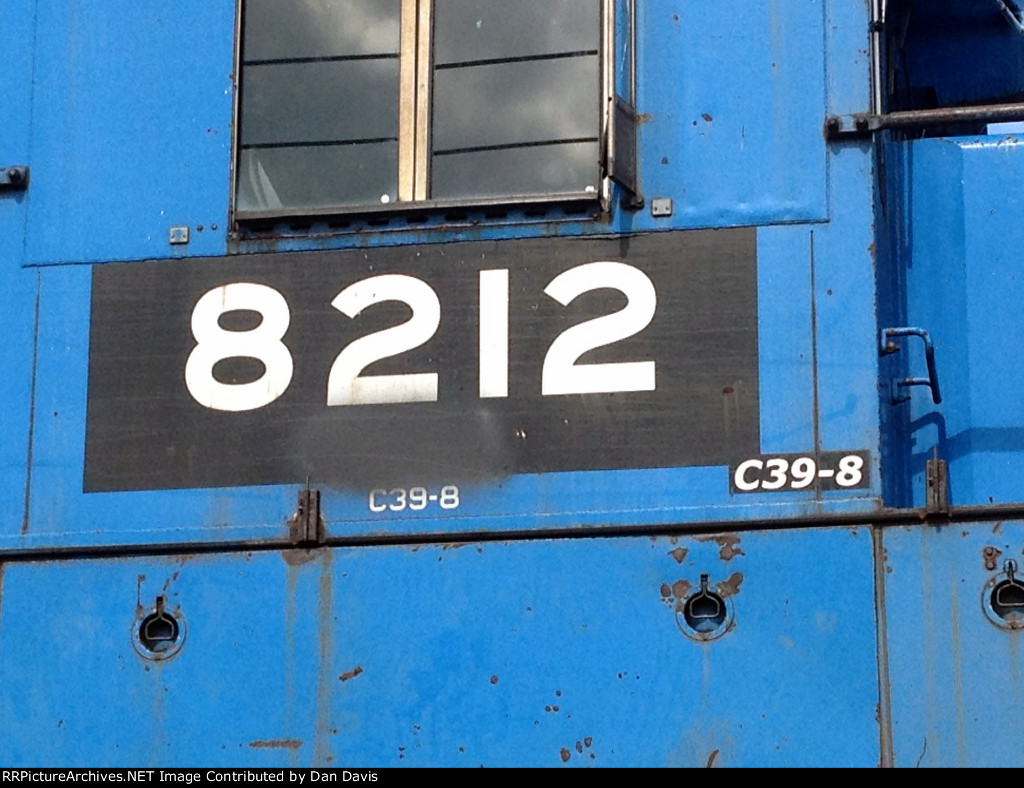 Patch on PN C39-8 8212 ex NS exx CR.